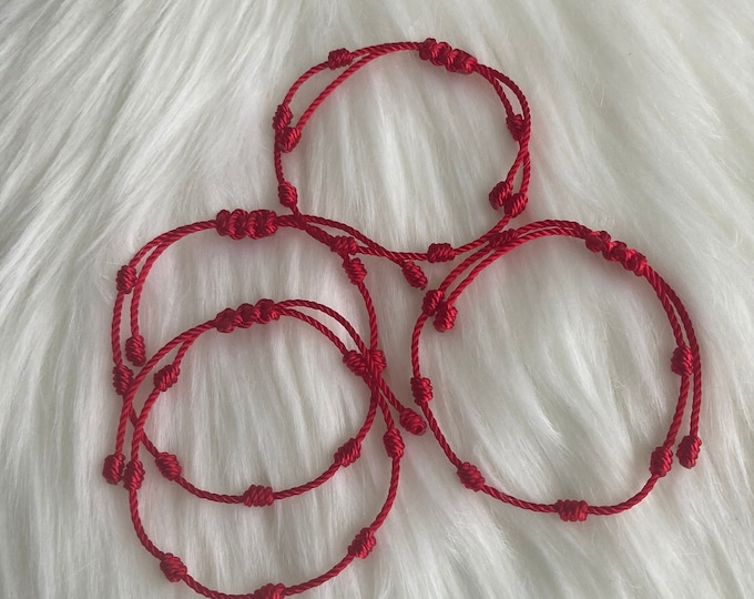 Mexican Evil Eye Woven Bracelet,handmade Red Eye Red String Bracelet ...