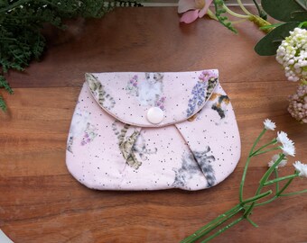 Colourful Lines Coin Purse || Small Card Purse || Gifts for Her ...