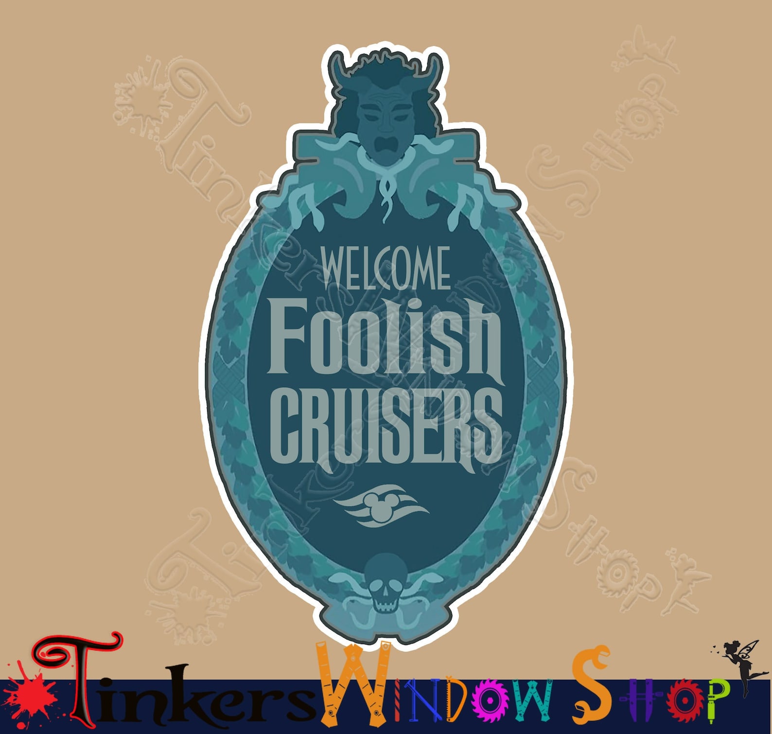 Welcome Foolish Cruisers D.i.s.n.e.y Cruise Line Door Magnet - Etsy