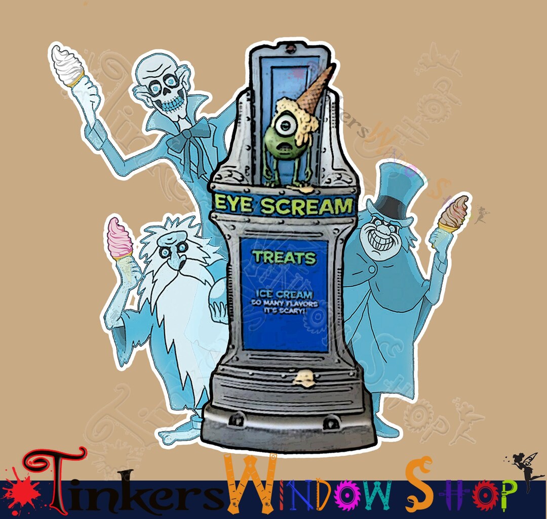 Hitchhiking Ghost Eye Scream D.i.s.n.e.y Cruise Line Door Magnet - Etsy