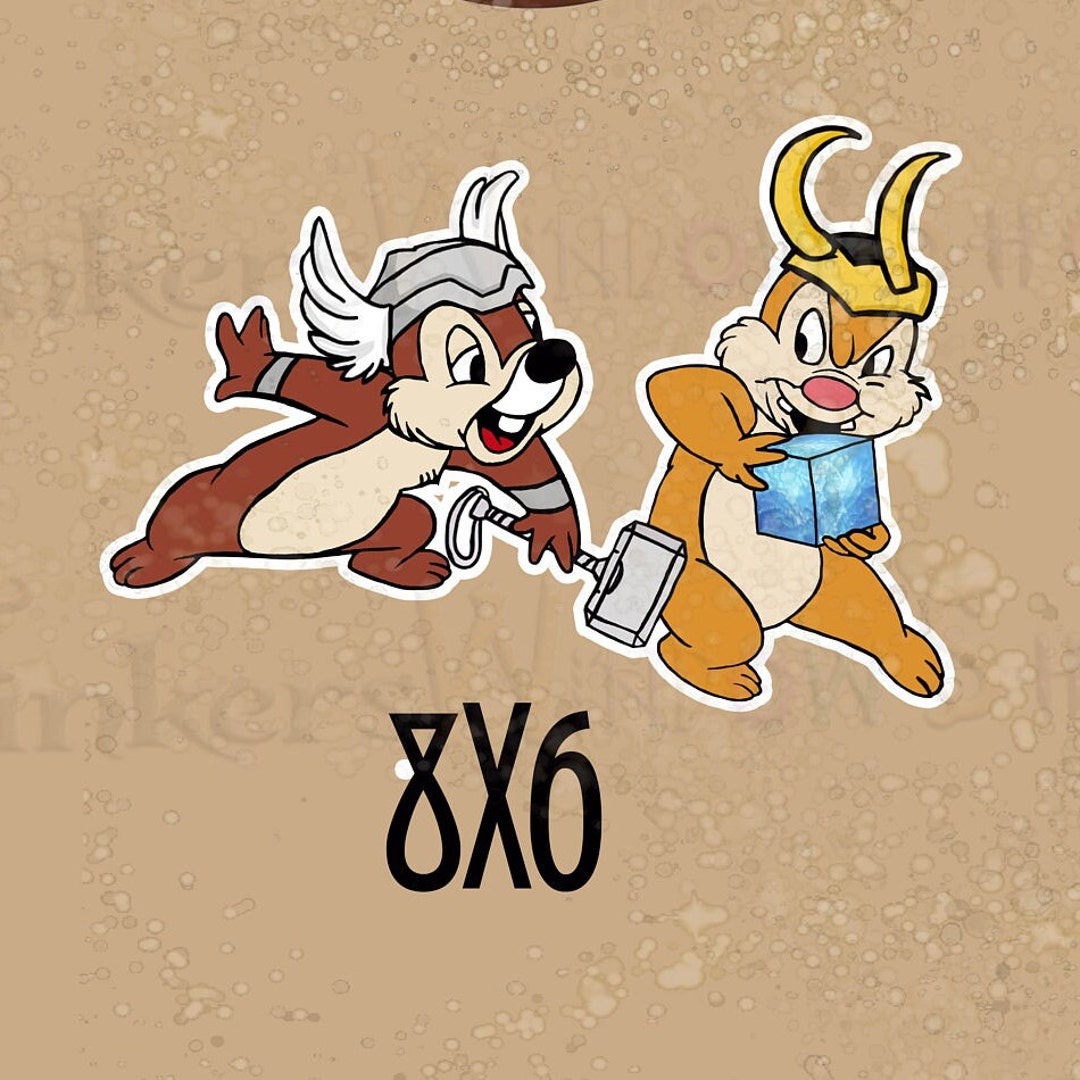 Loki and Thor Chip and Dale M.a.r.v.e.l Day at Sea D.I.S.N.E.Y Cruise ...