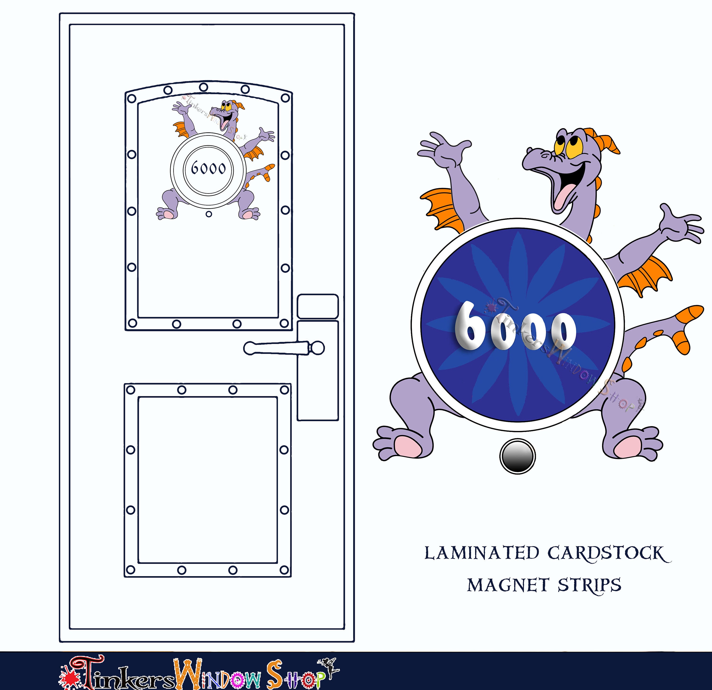 Figment Cruise Stateroom Magnet - Etsy
