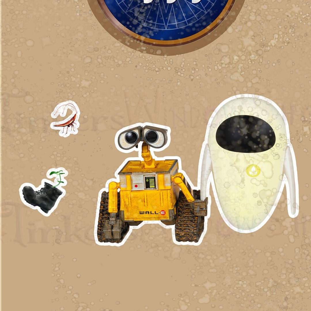 Wall E, Boot, Hal and Eva Set Magnet D.i.s.n.e.y Cruise Line - DCL - Etsy