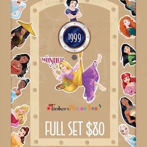 Disney Inspired Princesses - Magnet for D.i.s.n.e.y Cruise Line - DCL ...