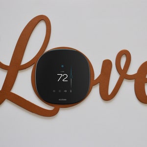 Ecobee Wall Plate / Ecobee Thermostat Wall Plate / Wall Decor - Metal ...