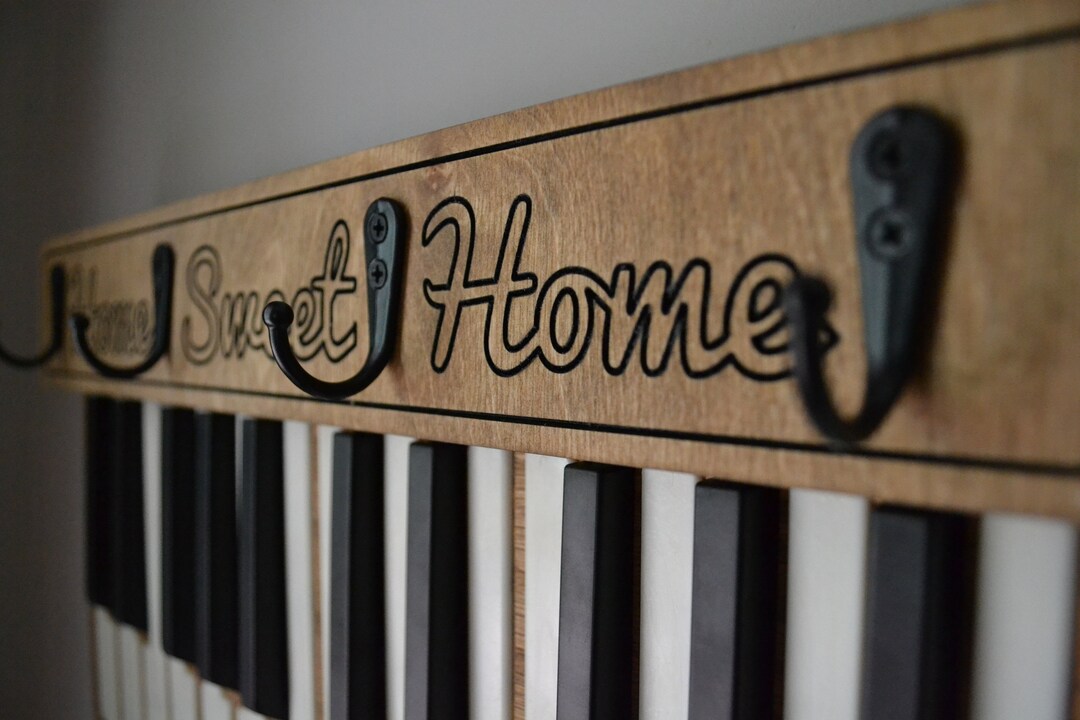 Key Hook / Key Hanger / Entryway Key Hook / Wall Art / Home Decor ...