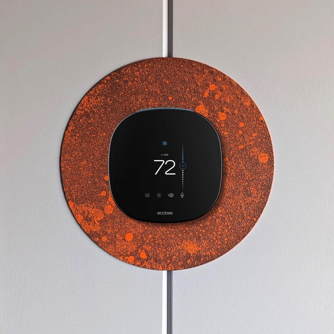 Ecobee Wall Plate / Ecobee Thermostat Wall Plate / Wall Decor - Metal ...