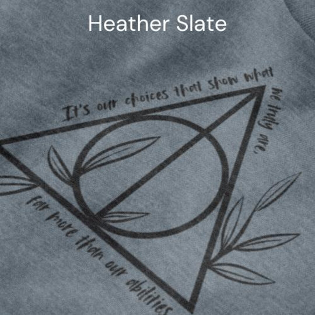 Harry Potter Deathly Hallows Unisex Tee, Albus Dumbledore Quote ...