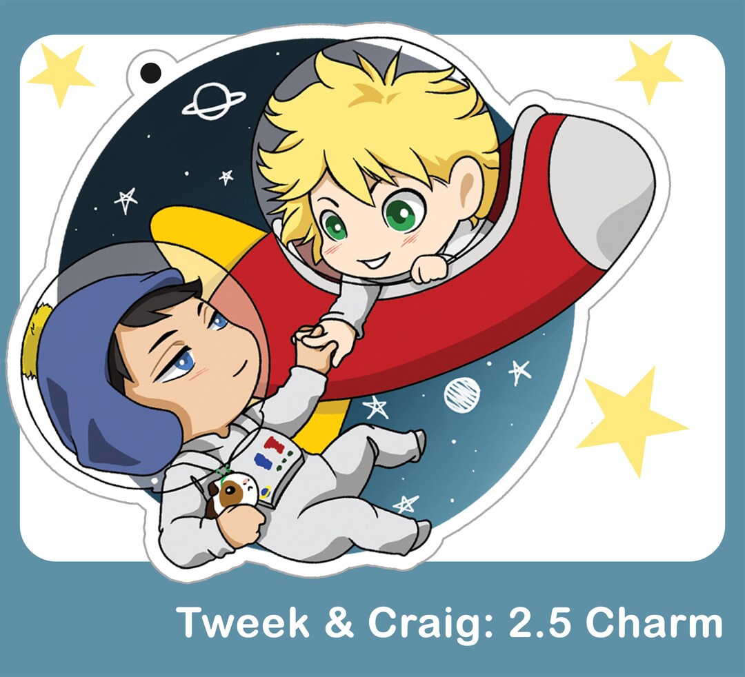 Tweek and Craig Space Adventure Charm - Etsy