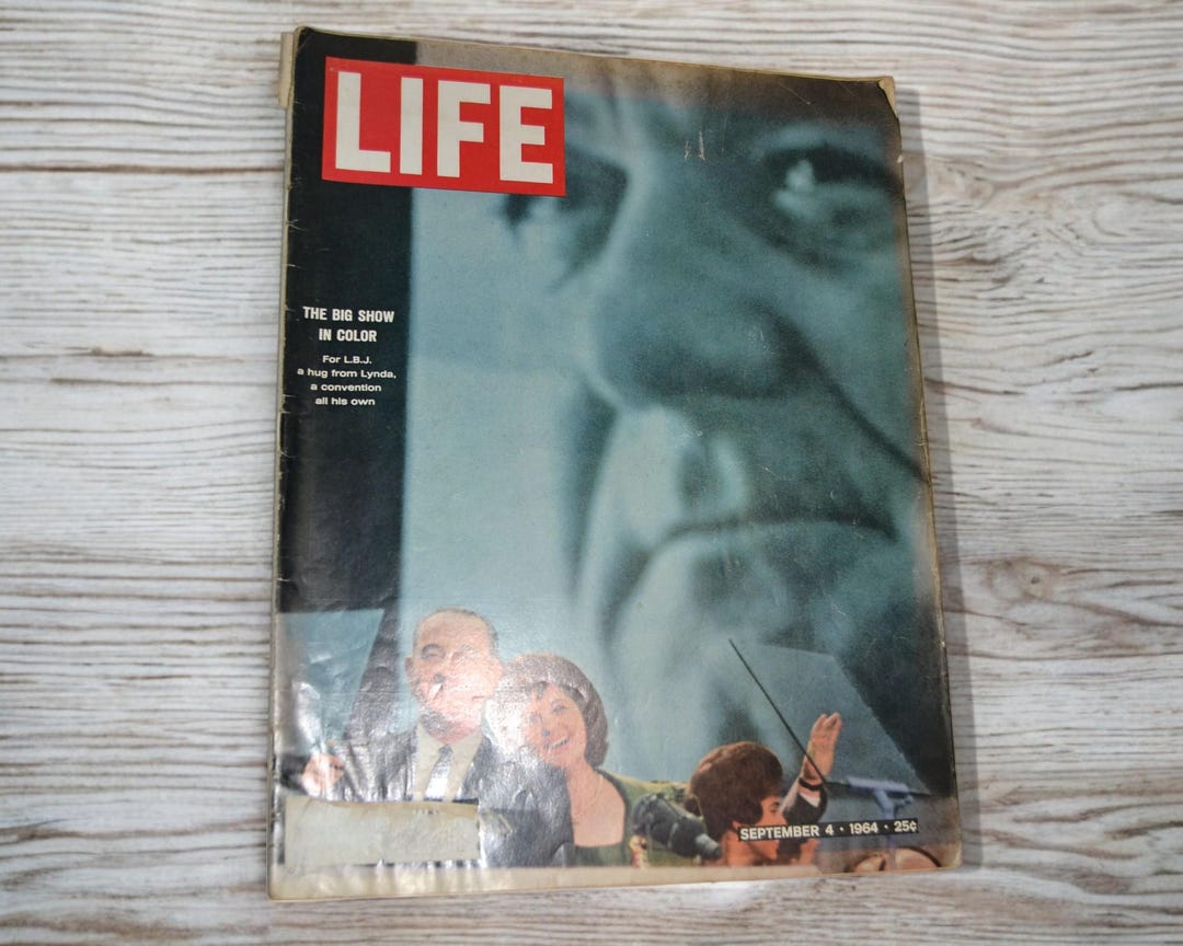 Vintage LIFE Magazine | September 4, 1964 | President Johnson Cover ...