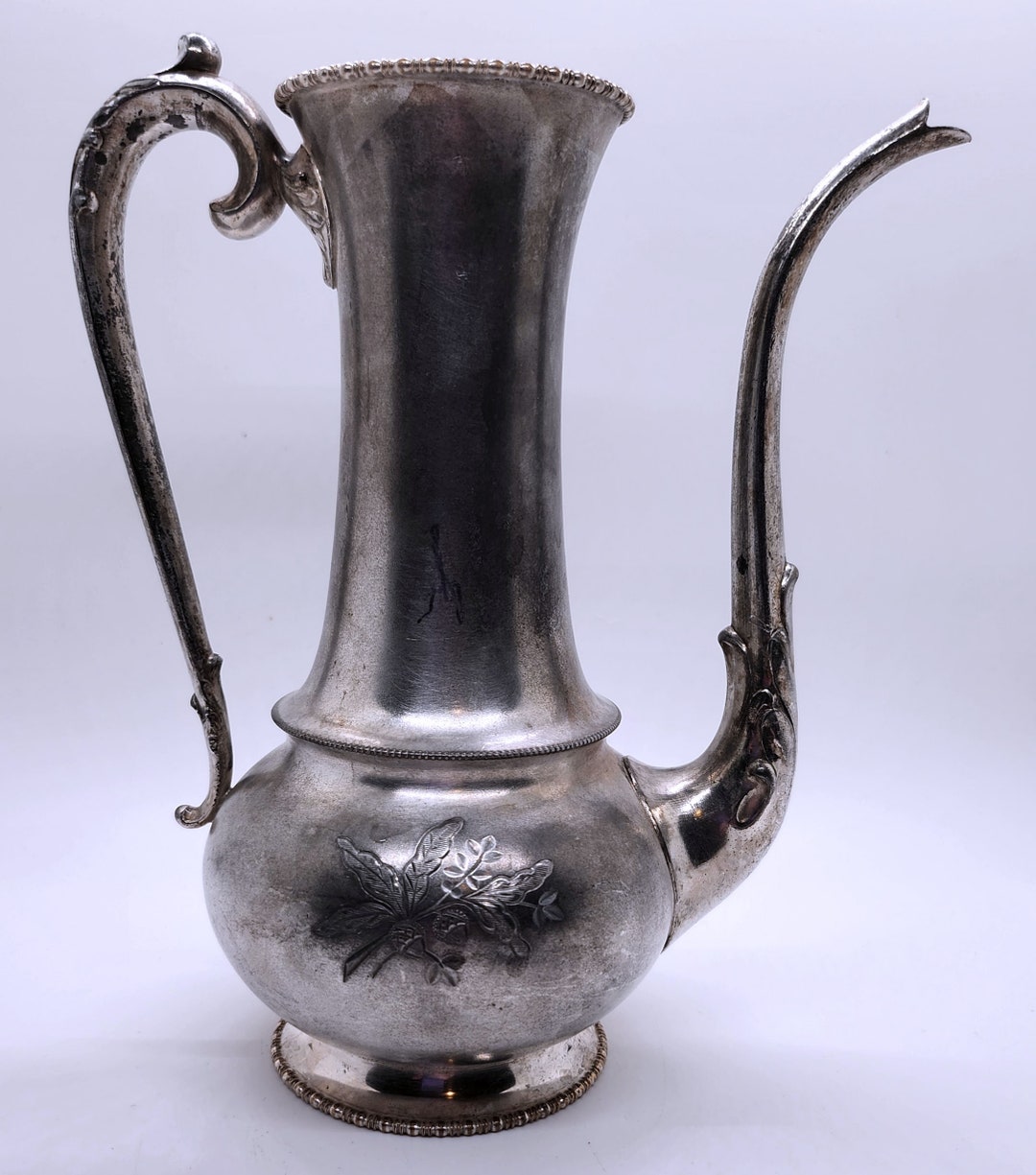 Elegant Vintage Silverplate Pitcher by American Silverplate Co. - Etsy