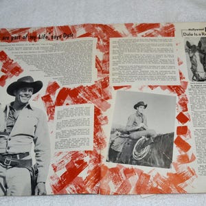 Rare Dale Robertson Collectible Lot | Vintage Biography, Rodeo & State ...