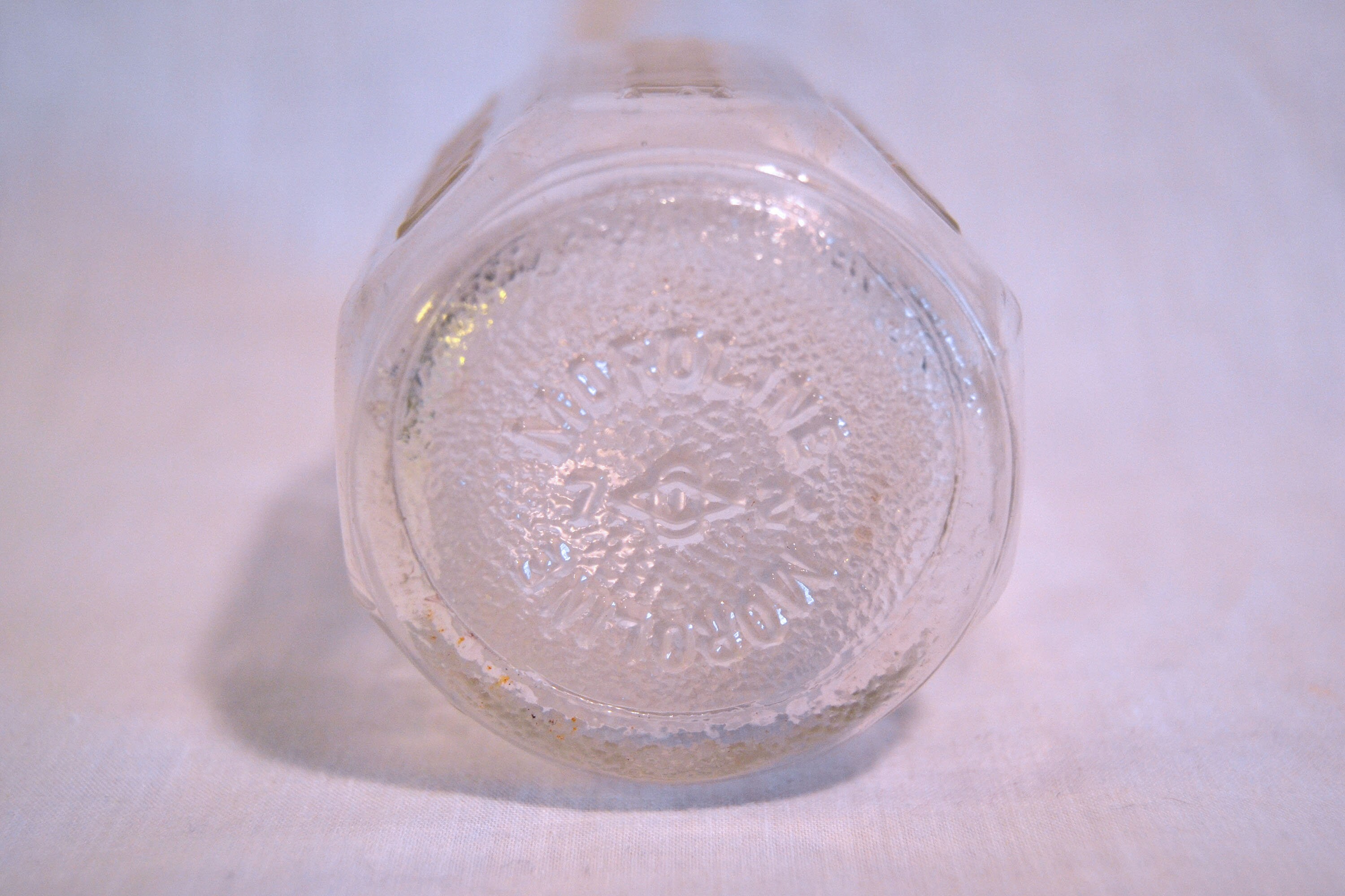 Antique Embossed Moroline Medicine Jar - Octagonal Rarity - Etsy