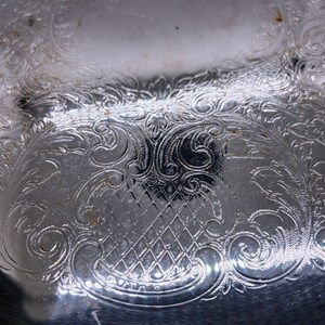 Vintage Bales 1776 Silverplate Serving Platter - 12" Diameter ...