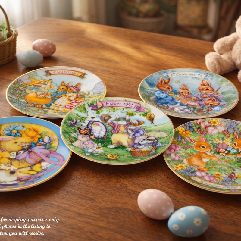Easter Collector Plate - Etsy