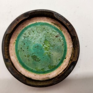Rare 1930s Carter's Colors Green Inkwell Bottle W/ Original Label & Cap ...
