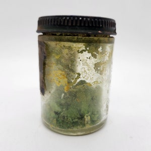 Rare 1930s Carter's Colors Green Inkwell Bottle W/ Original Label & Cap ...