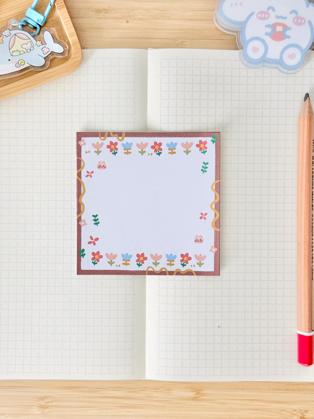 Floral Memo Sheets: Hand-cut Note Paper (20 Loose Sheets) - Etsy