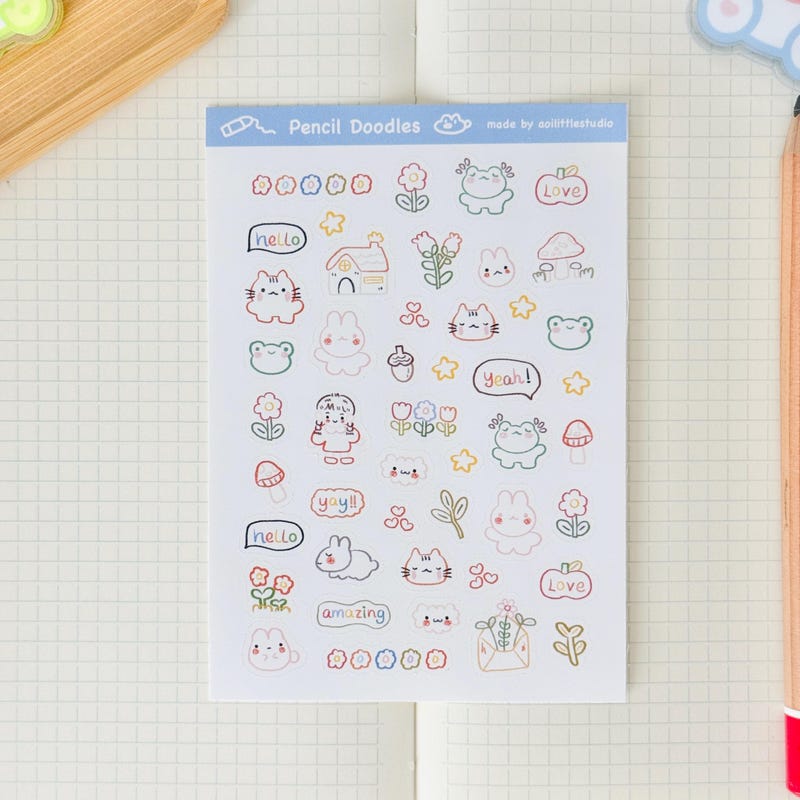 Cute Doodles Aesthetic - Etsy