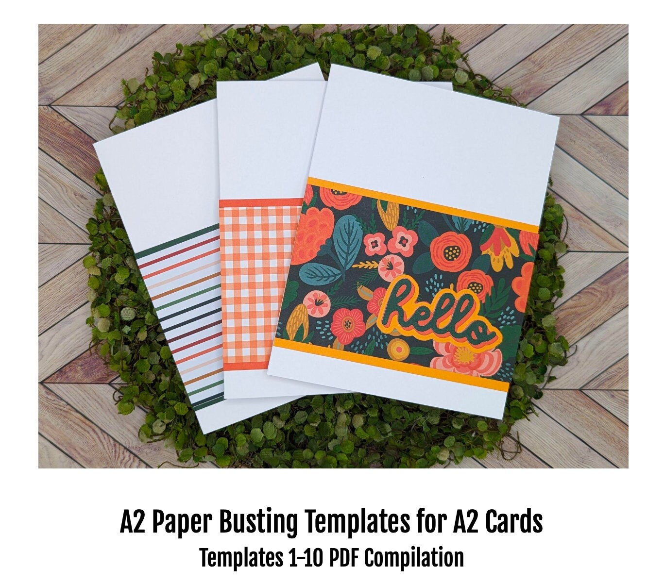 Card Sketches and Paper Busting Templates for A2 Paper and A2 Cards 1 ...