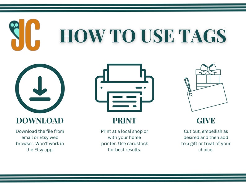 Fairytale Treat Tags for Kids Printable Princess Party Favors Fantasy ...