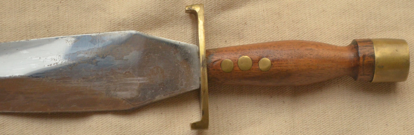 Nice Vintage Pakistan Short Sword Dagger Knife with Walnut | Etsy