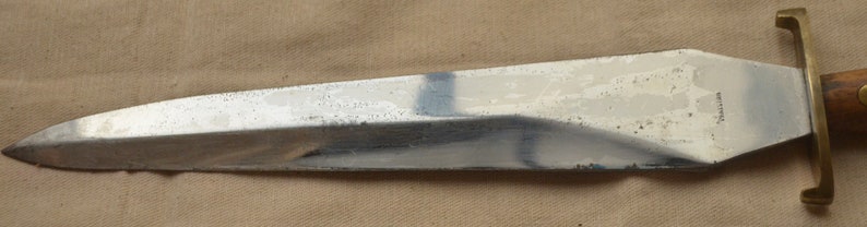 Nice Vintage Pakistan Short Sword Dagger Knife with Walnut | Etsy