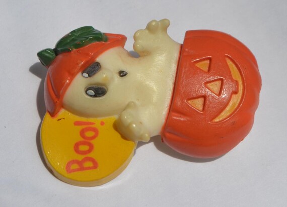 Vintage Hallmark Cards INc White Ghost Trick Or Treat… - Gem