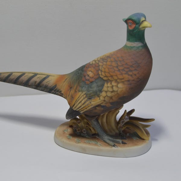 Ceramic Pheasant Figurine - Etsy