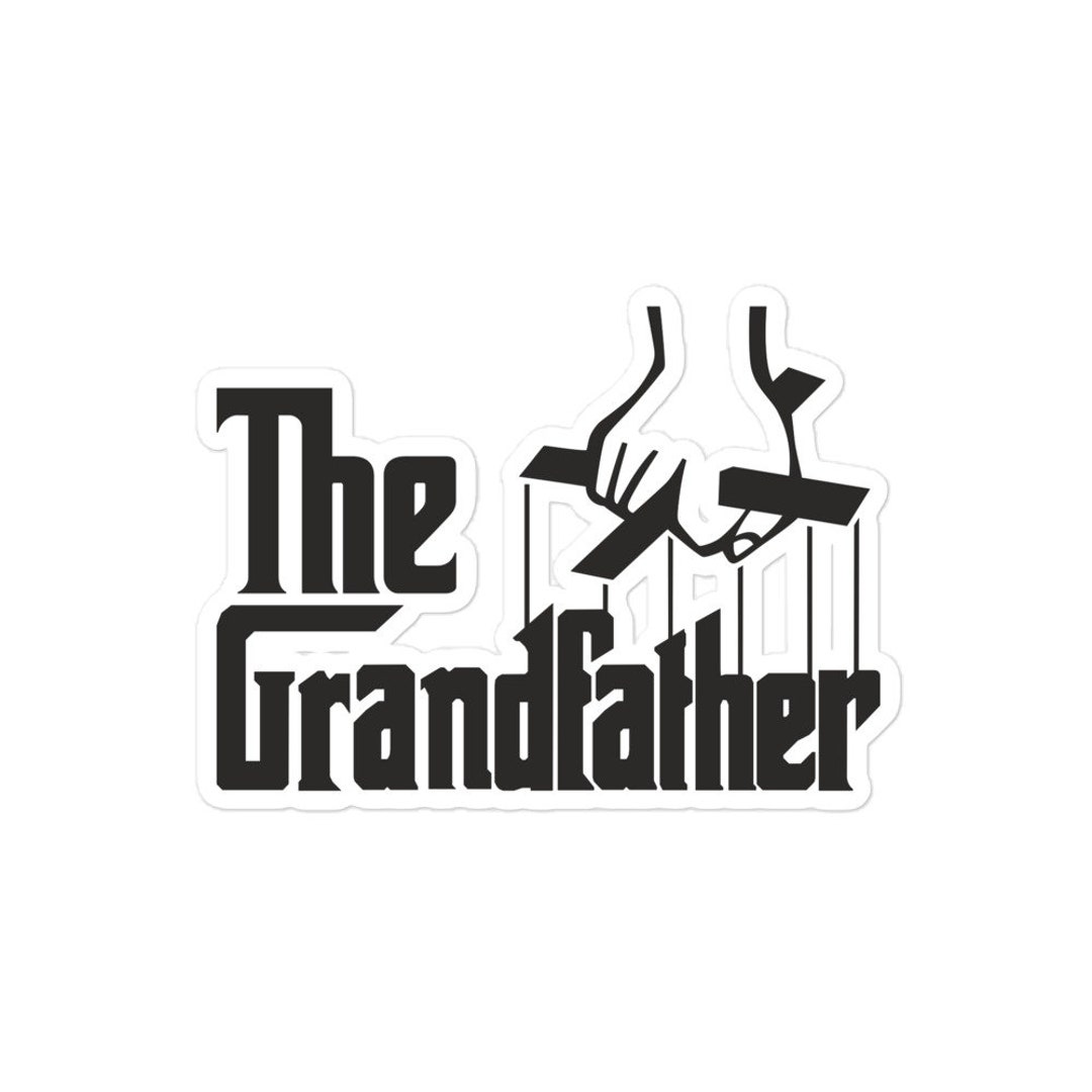 The Grandfather Sticker - Etsy