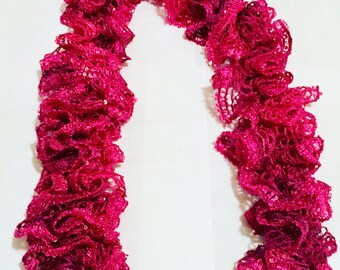 Pastel Pink Ruffle Scarf Victorian Fashion Collar in Cotton - Etsy