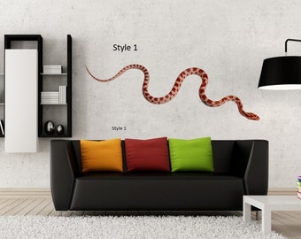 Snake Wall Decal | Etsy