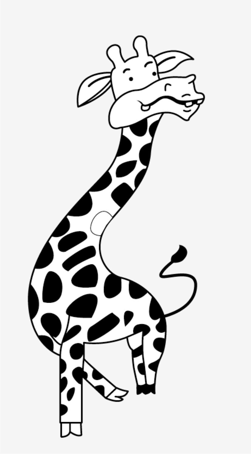 Giraffe Nursery Vinyl Decal/sticker - Etsy