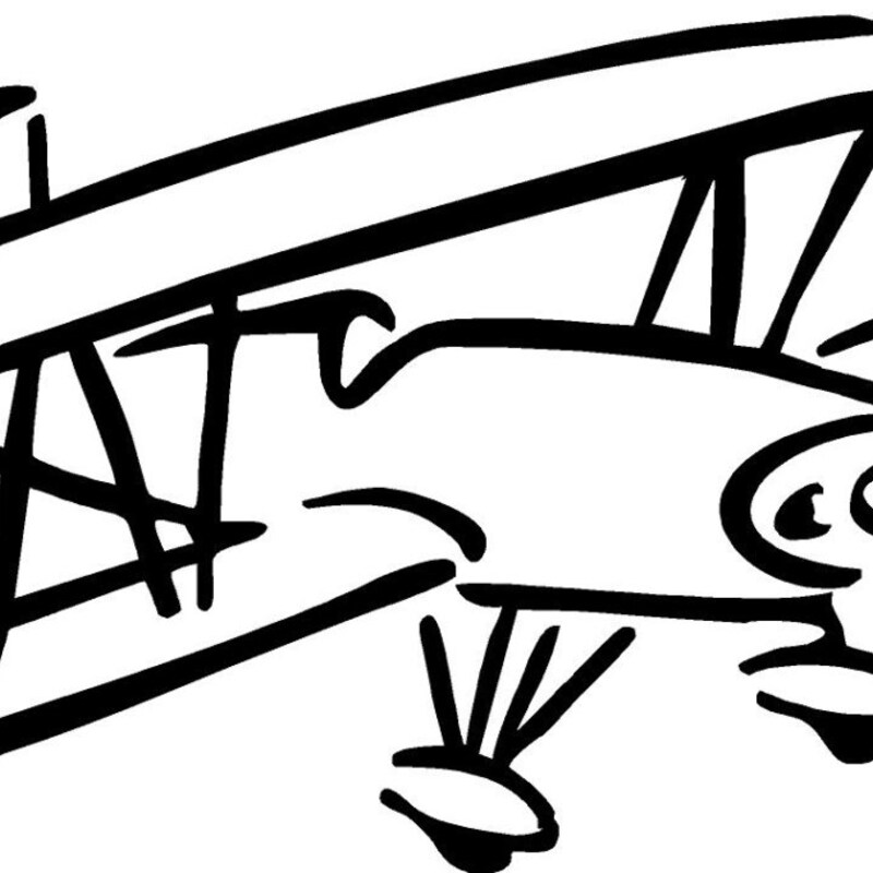 Biplane Decals - Etsy