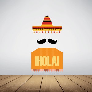 Hola Vinyl Decal - Etsy