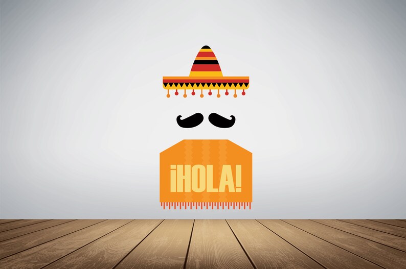 Hola Vinyl Decal | Etsy