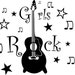 Girls Rock Vinyl Decal/sticker - Etsy