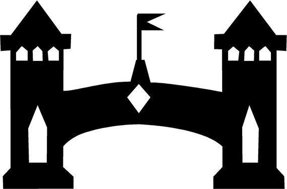 Castle Vinyl Decal/sticker | Etsy