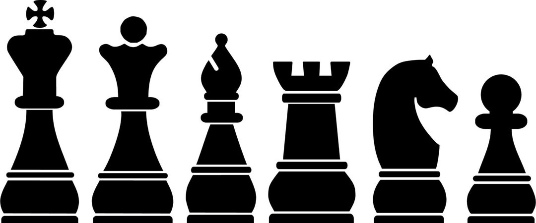 Chess Board Pieces Vinyl Decal/sticker - Etsy