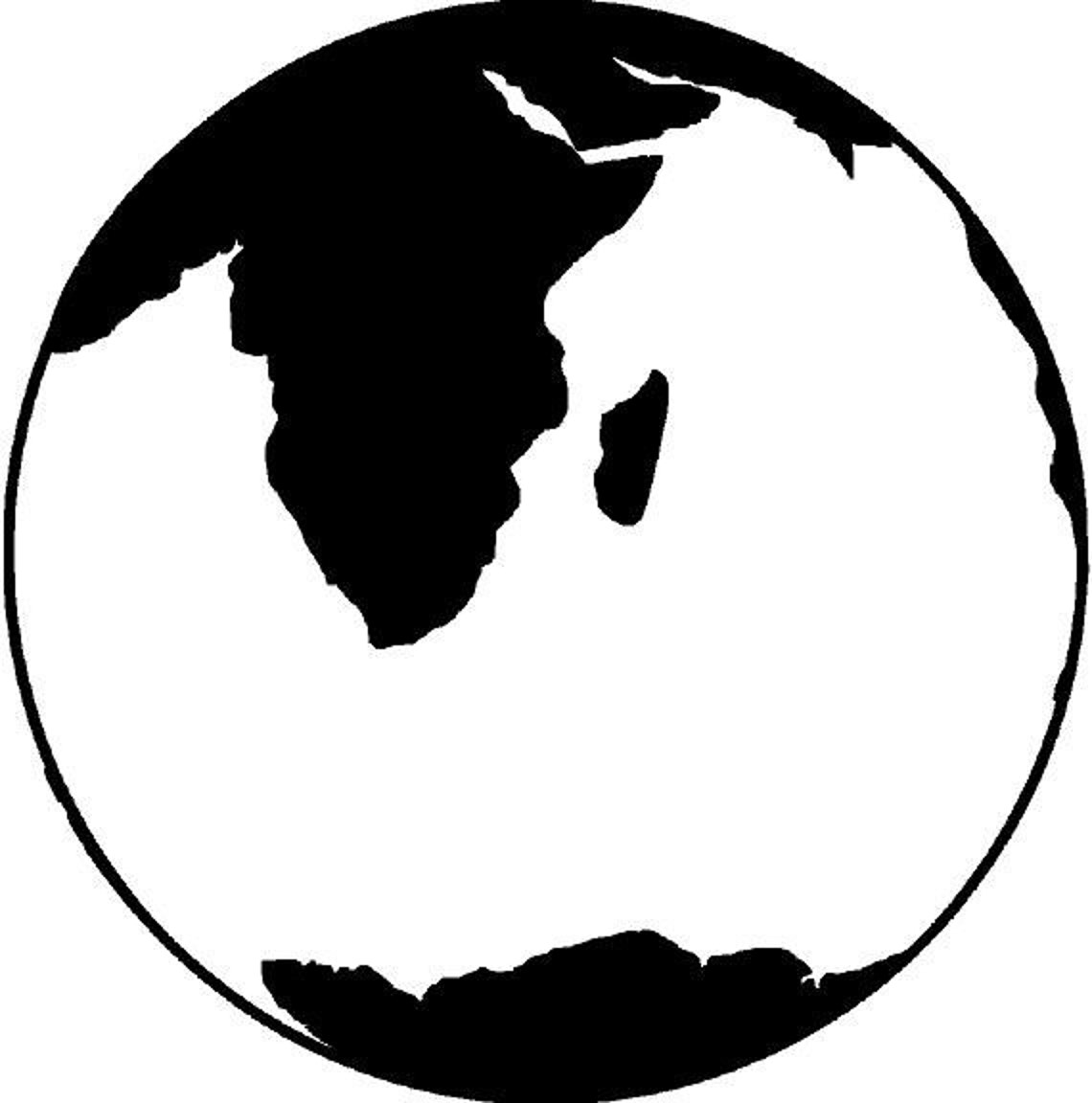 Earth V.1 Vinyl Decal/sticker | Etsy