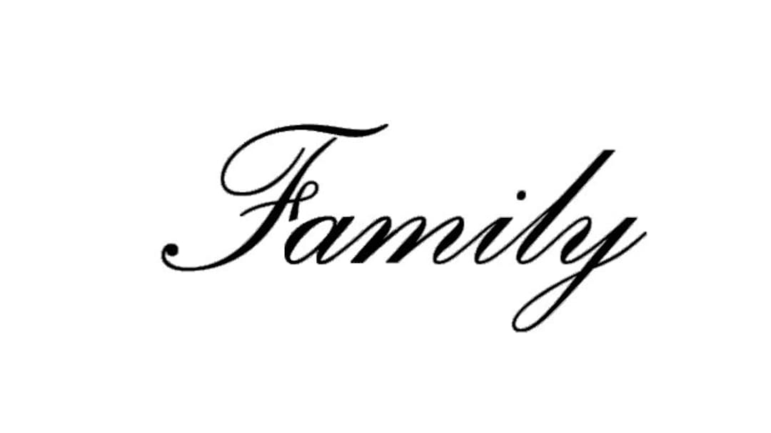 Family Vinyl Decal/sticker - Etsy