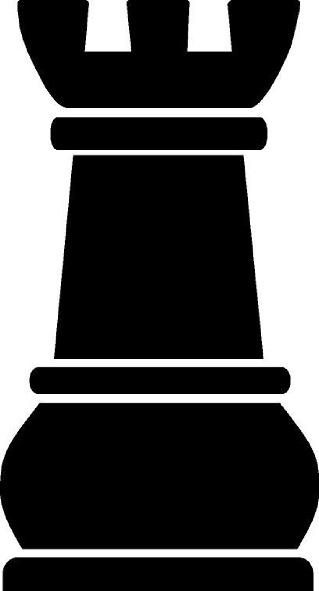 Chess Rook Vinyl Decal/sticker - Etsy