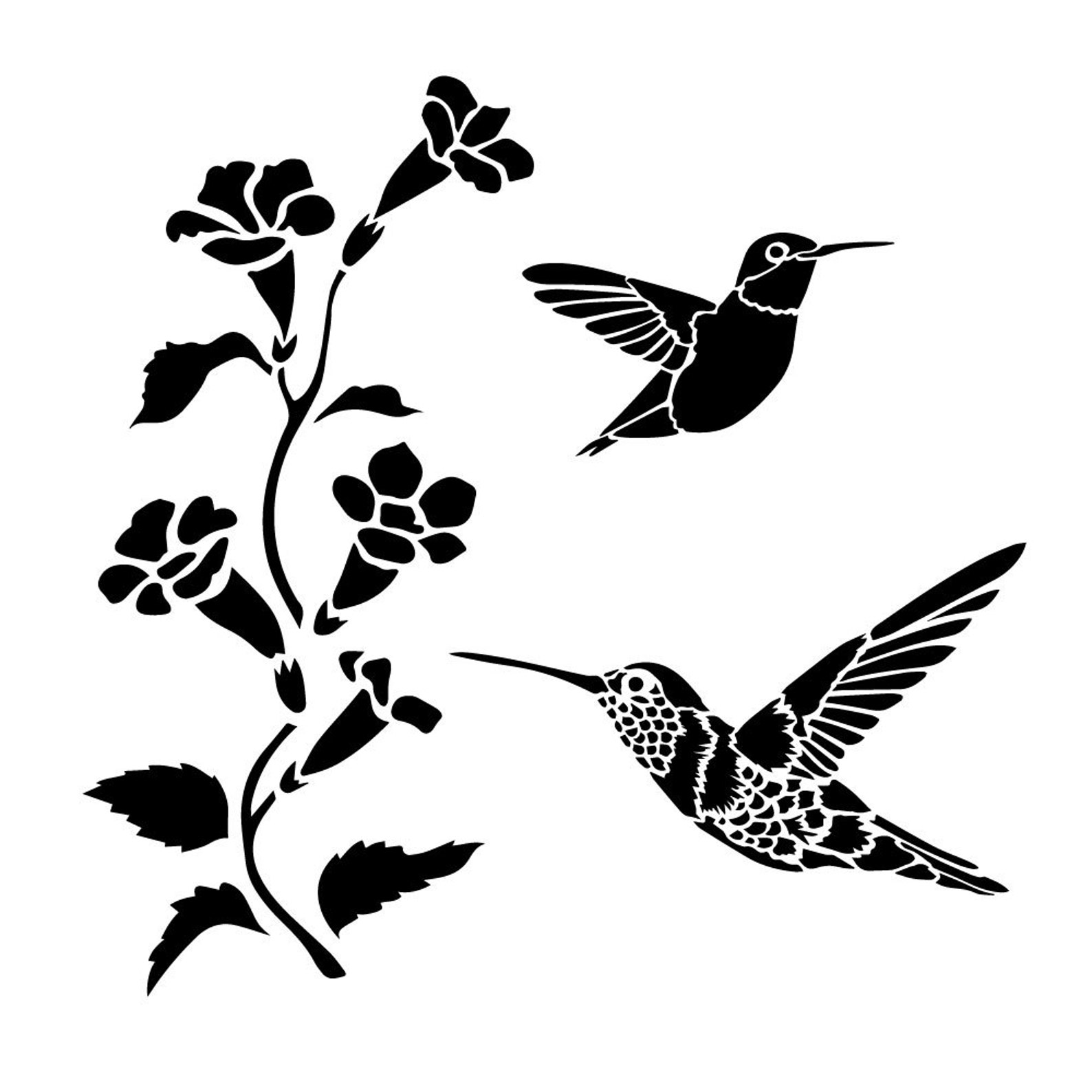 Hummingbird V6 Vinyl Decal - Etsy