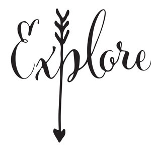 Explore Vinyl Decal - Etsy