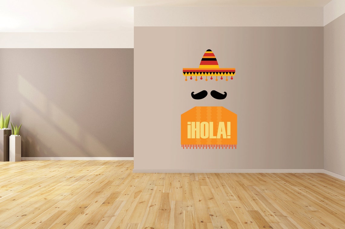 Hola Vinyl Decal | Etsy