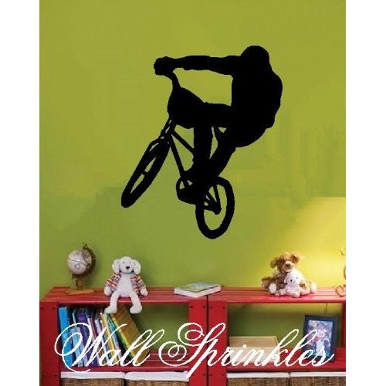 Bmx Bike V.1 Vinyl Decal/sticker - Etsy