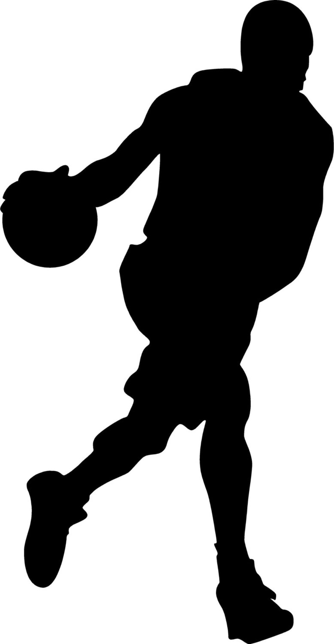 Basketball Dribble Vinyl Decal/sticker - Etsy