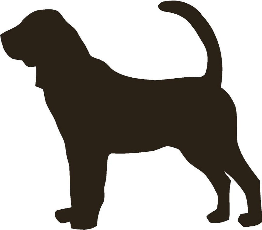 Bloodhound Vinyl Decal/sticker - Etsy