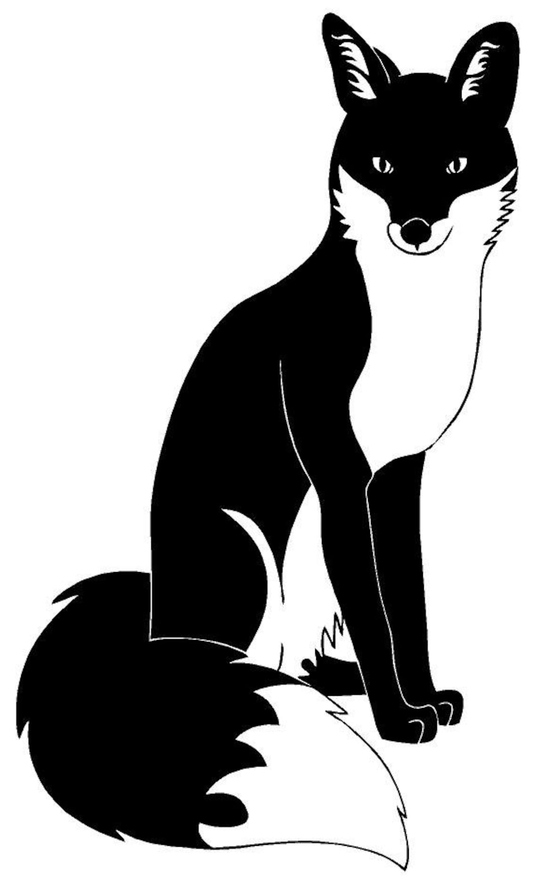 Fox Vinyl Decal/sticker - Etsy