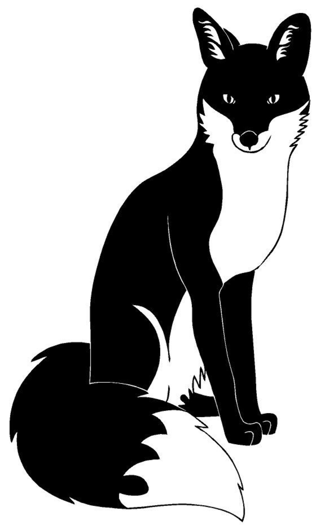 Fox Vinyl Decal/sticker - Etsy